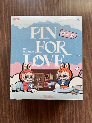 Labubu PIN FOR LOVE Alphabet Pendant Letter N-Z Sealed Case New | eBay