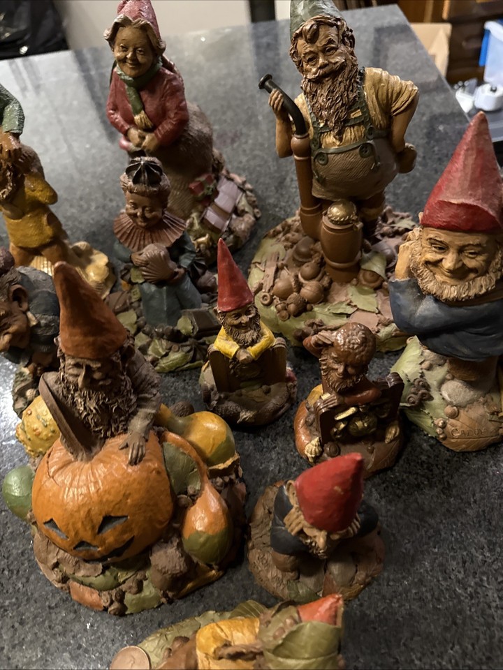 Vintage Tom Clark Gnomes, Lot Of 11 Figurines Rare Excellent | eBay