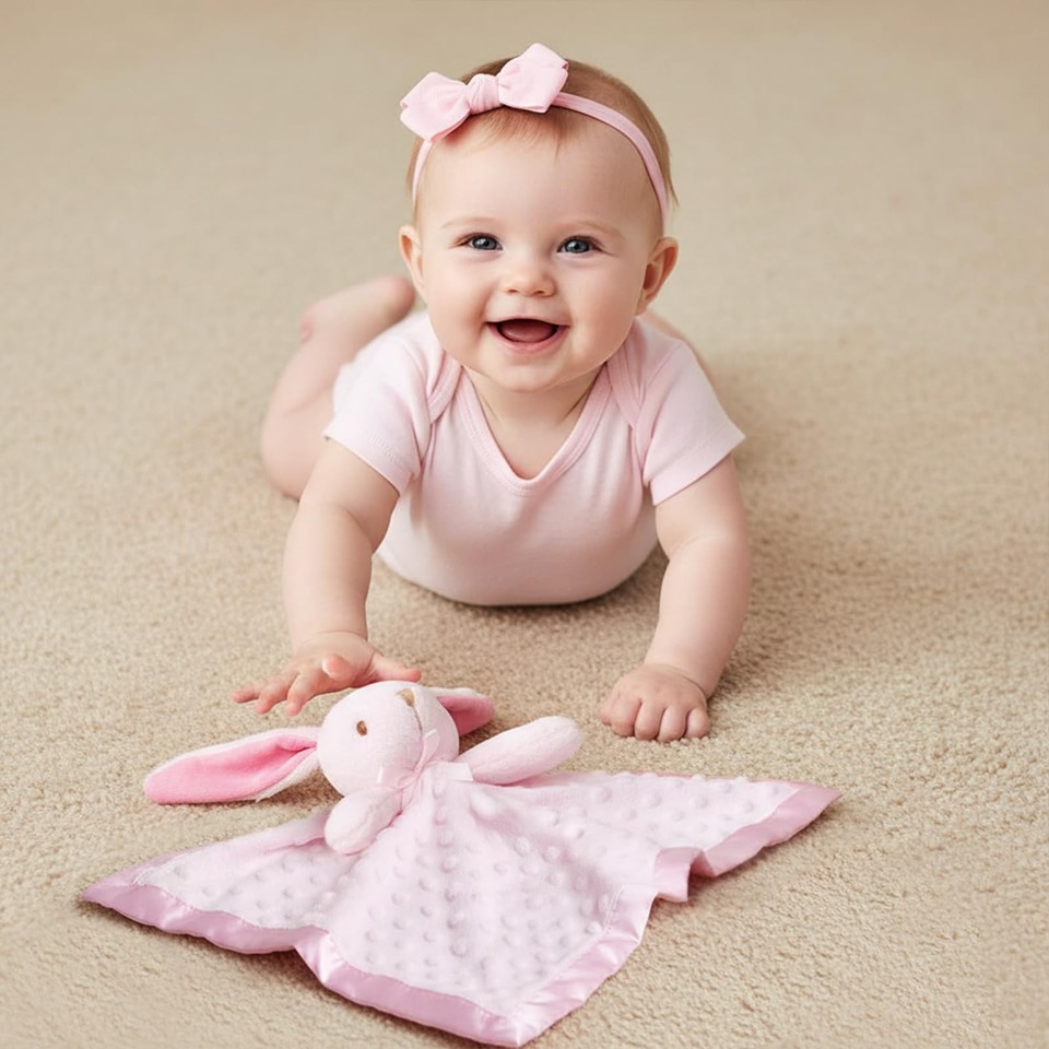 Pro Goleem Loveys for Babies Bunny 16x16 Inch (Pack of 1), Pink | eBay