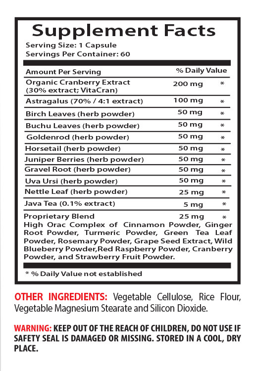 Gravel Root Herb Powder-Kidney Support 700mg Urinary Tract Ultimate ...