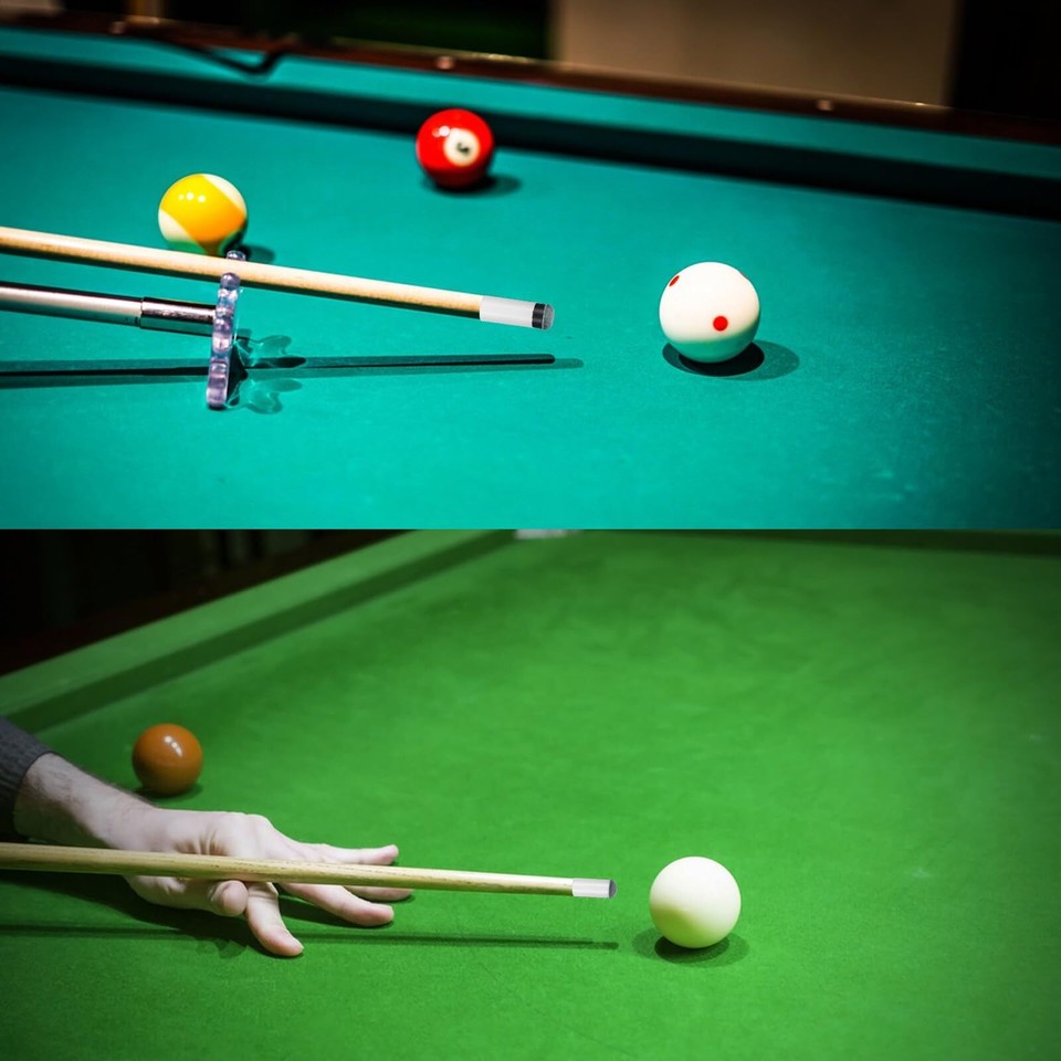 20 Sets Screw on Pool Cue Tips Replacement Billiard Cue Tips with White Pool | eBay