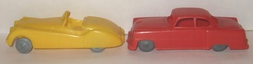 2 Old Marx HP CARS With METAL WHEELS For Gas Service Station Playsets ...