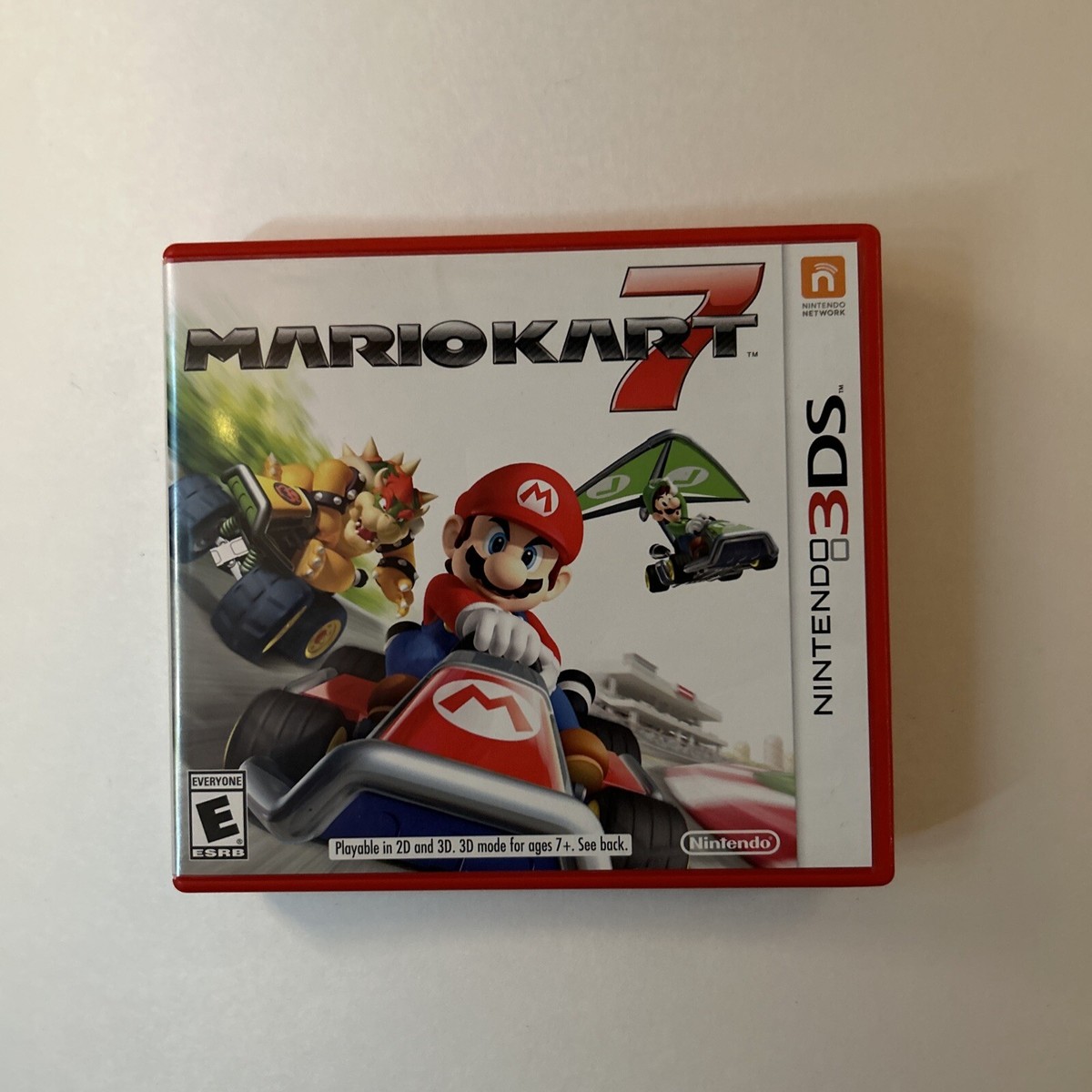 Mario Kart 7 3ds Red