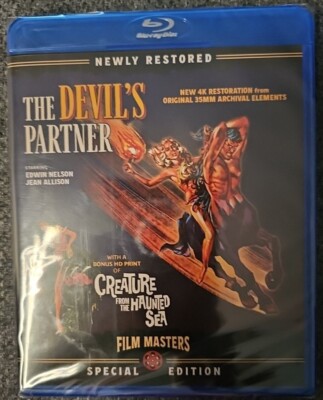 The Devils Partner + Creature From The Haunted Sea Blu-ray Brand New ...