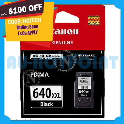 Canon PG640-XXL BLACK EXTRA High Yield Ink>MG3660/MX396/MX456/MX476 ...