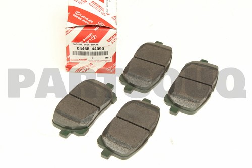 0446544090 Genuine Toyota PAD KIT, DISC BRAKE, FRONT 04465-44090 | eBay