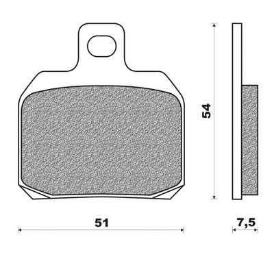 Rear Brake Pads Touring Sintered for Benelli 900 Tornado TRE RS 2004 to ...