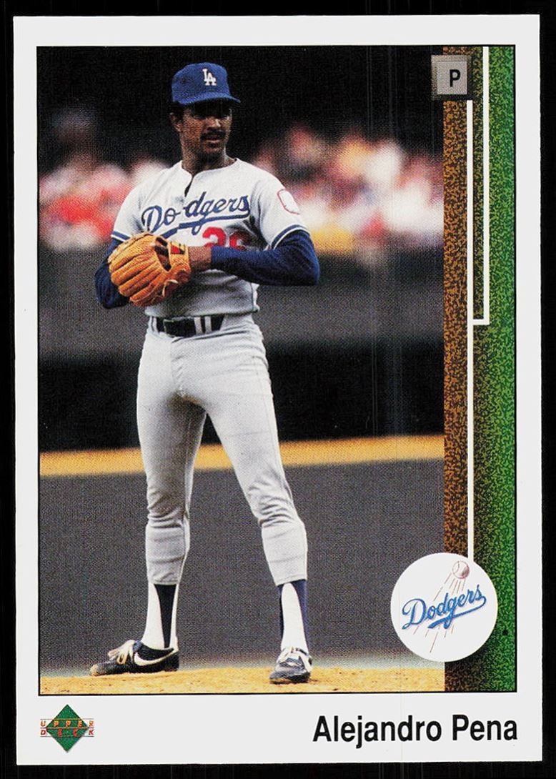 1989 Upper Deck Alejandro Pena Los Angeles Dodgers #137 | eBay