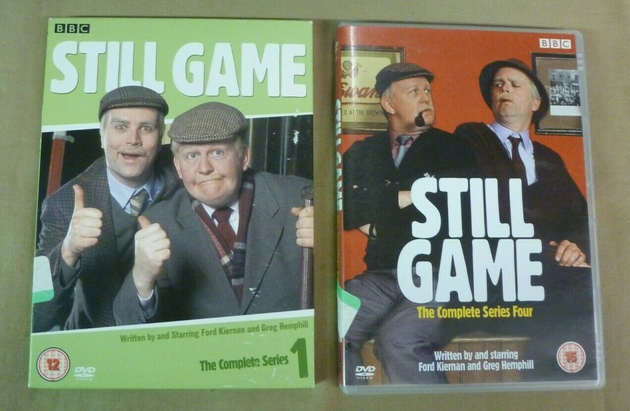 Still Game - Complete Series 1 & 4 PAL Arthouse DVD Kiernan Region 2 ...