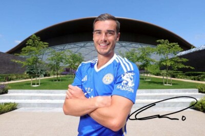 HARRY WINKS Signed Autograph 6x4 PHOTO Gift Signature Print LEICESTER ...