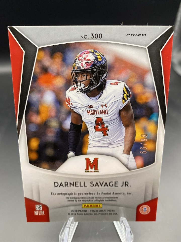Darnell Savage Jr. 2019 Panini Prizm Draft Picks Rookie Checkerboard ...
