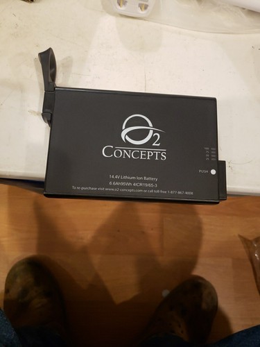 O2 CONCEPTS Oxlife Independence RECHARGABLE BATTERY 800-1002 | eBay