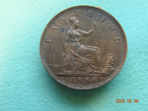 1884 Farthing - Great Britain - AU | eBay