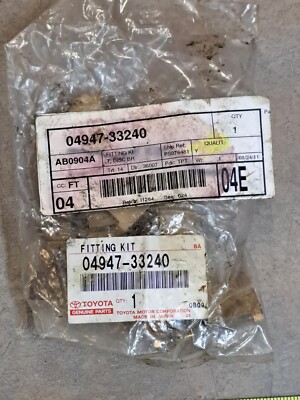 Toyota OEM NOS Disc Brake Pad Anti Rattle Clip Set | eBay