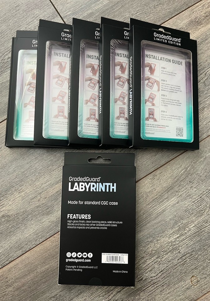 GradedGuard CGC Labyrinth Graded Guard Card Protector Limited Edition ...