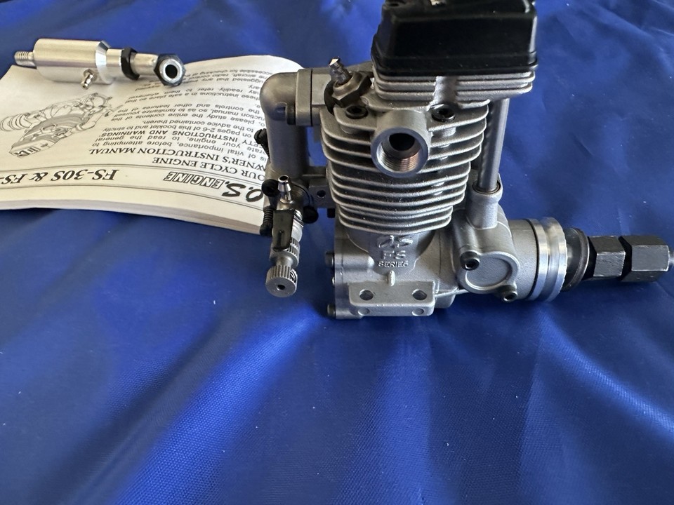 NIB O. S. FS-30S Four Stroke Model Airplane Engine | eBay