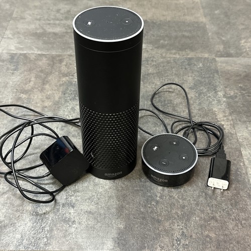 Amazon Echo SK705DI 1st Generation Alexa Smart Speaker Black Tower Echo ...