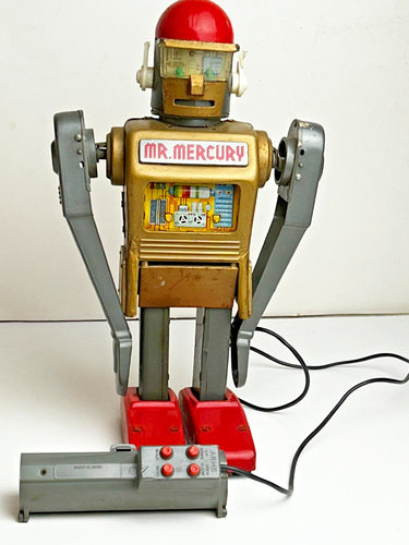 Marx Toys, Mr. Mercury Battery Operated Robot, Original | eBay