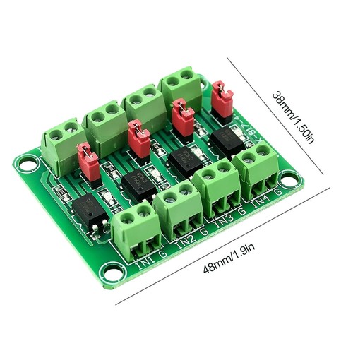 PC817 Optocoupler Isolation Board 2/4/8 Channel for New Module (4S ...