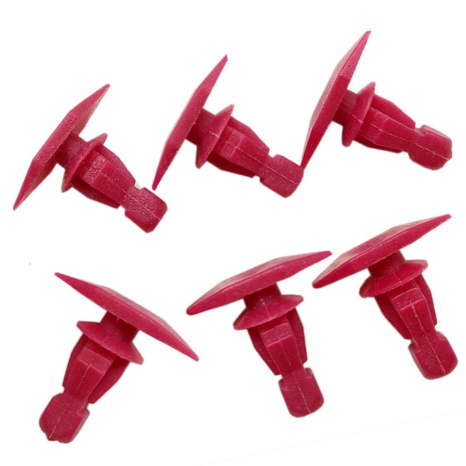 100x Car Fasteners Retainer Plastic Rivets Fastener Fits for Nissan ...