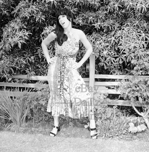 1960s John Castano Negative-buxom pinup girl Sandy Bando-cheesecake ...