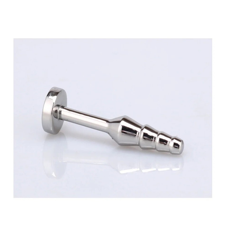 Male Stainless Steel Beads Sounding Urethral Stretching Plug Dilator ...