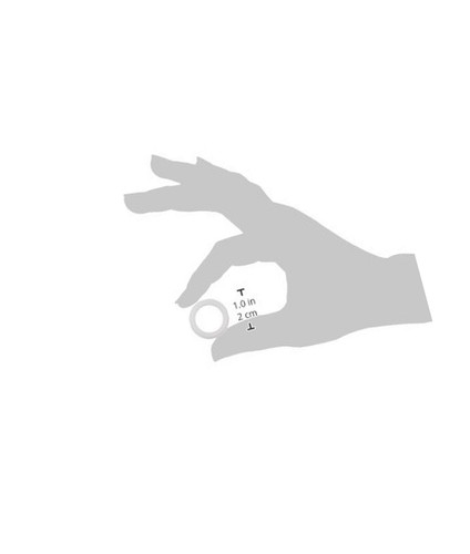 Susan Bates 14285-1 Plastic Bone Rings, 1-Inch, 15 Per Package 1 PACK ...