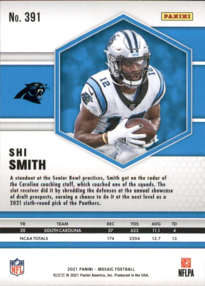 2021 Panini Mosaic #391 Shi Smith RC - NM-MT | eBay