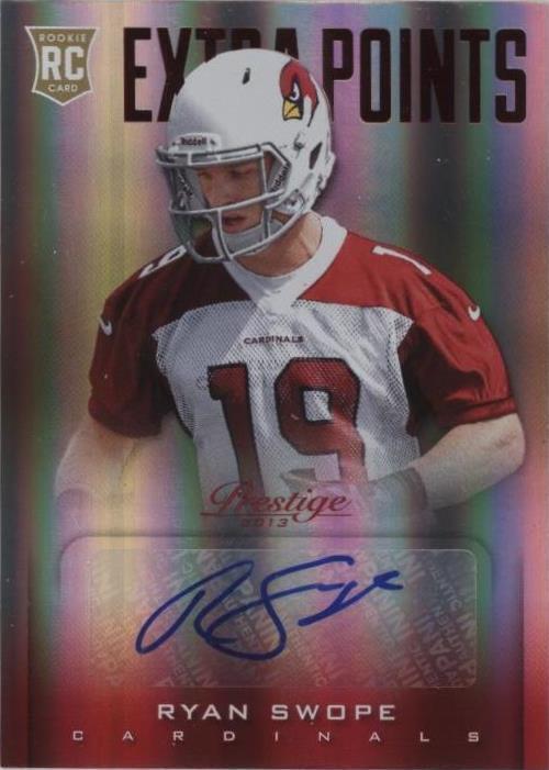 2013 Panini Prestige - Rookie Ryan Swope #283 Extra Points Red ...