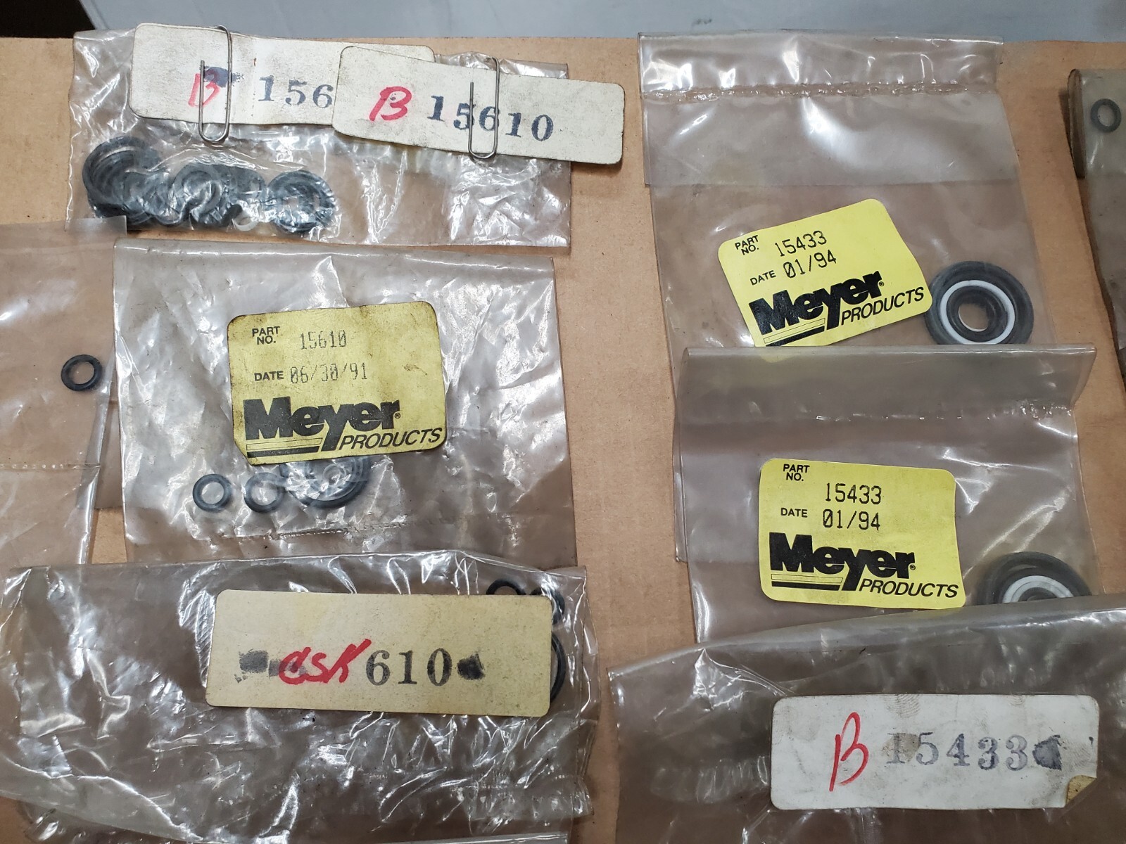 NOS OEM Meyer & AM Seal Kits Lot 15431 15432 15433 15254 15610 15707 ...