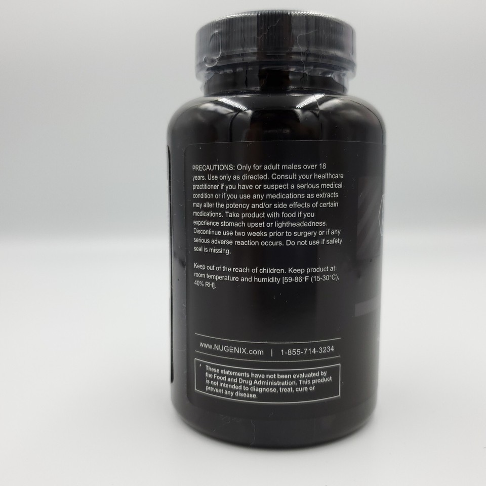 Nugenix® Total-T Total Testosterone Boosting Formula 90-Capsules (Exp ...