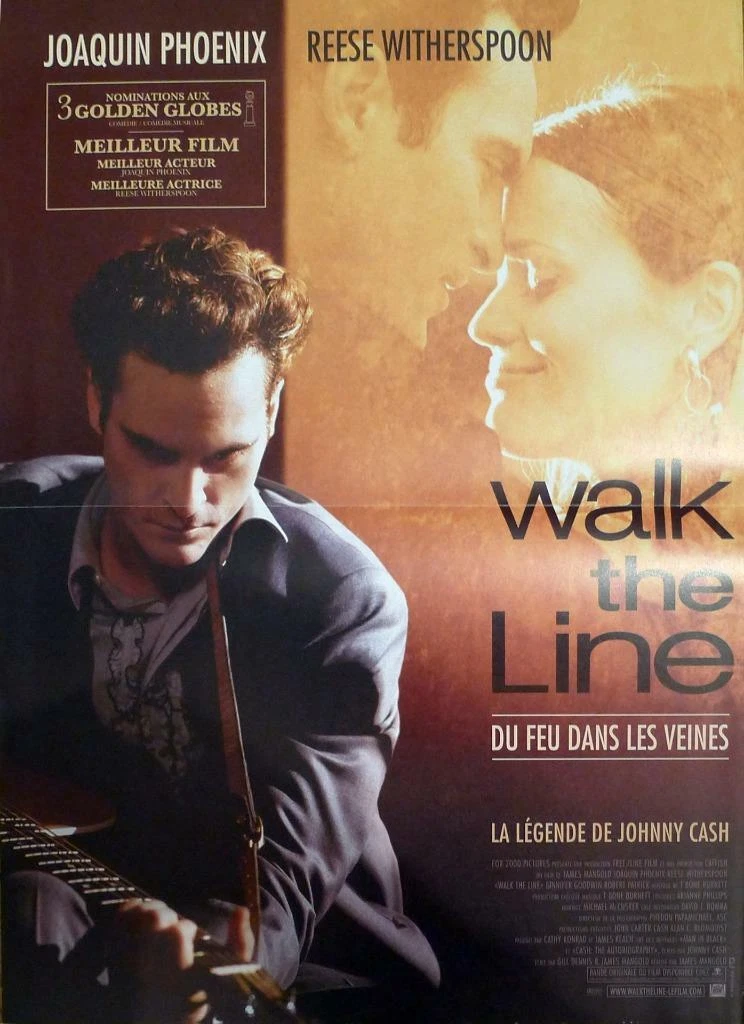 Johnny Cash Walk The Line Poster