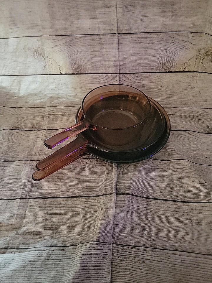 15 Piece Vision Ware Pyrex Corning Rangetop Cookware Dutch Pot Pan ...