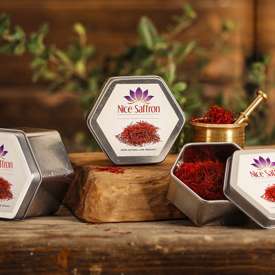 Nice Saffron, Premium Real Saffron Threads Deep Red Saffron Spice | eBay