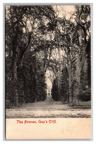 Warwick England UK Guy's Cliffe Cliff Avenue Avon River Hamlet Vintage ...