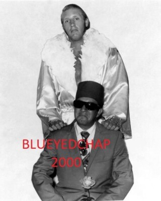 BEAUTIFUL BOBBY HARMON & GRAND WIZARD WRESTLER 8 X 10 WRESTLING PHOTO ...