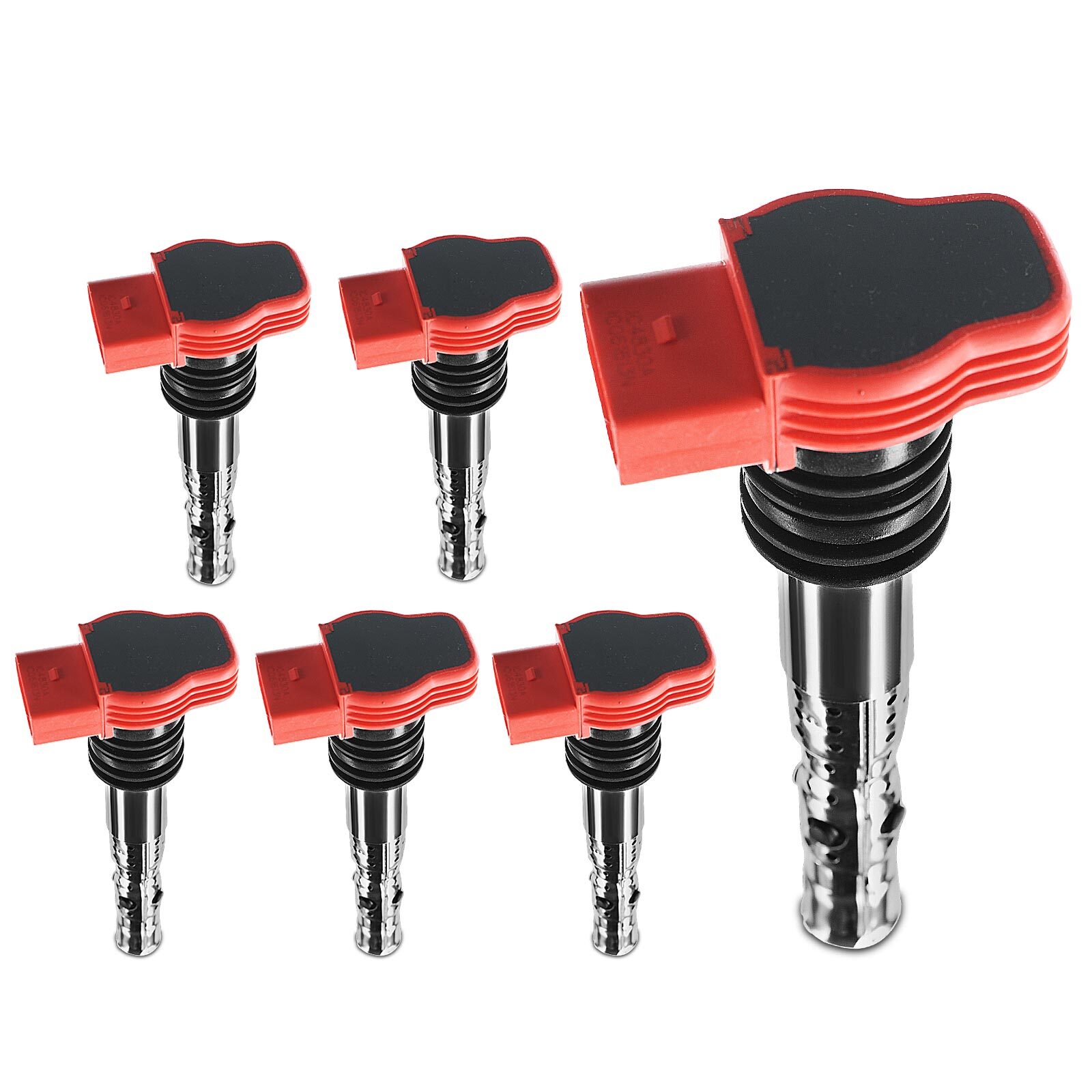 6x Ignition Coils for Audi A4 B6 8E2 8E5 A6 C5 C6 2000-2006 3.0L ASN ...