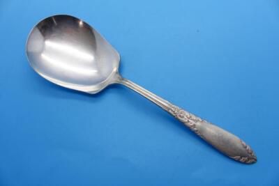 VINTAGE NATIONAL SILVER CO.KING EDWARD SERVING SPOON | eBay