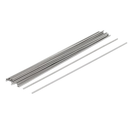 1mm Dia 100mm Length HSS Round Shaft Rod Bar Lathe Tools Gray 20pcs ...