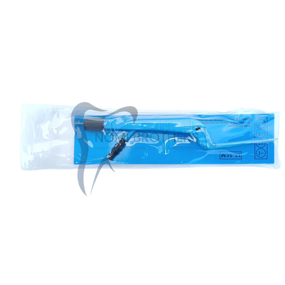 Non Stick Tip Bayonet Bipolar Forceps Surgical 15.5cm with Suction ...