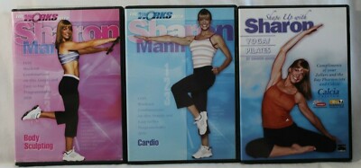 3 Sharon Mann workout exercise DVD lot set Yoga Pilates Body sculpting ...