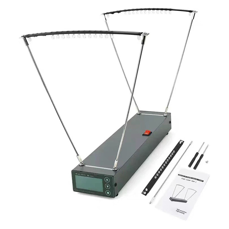 Arrow Speed Tester Ball Bullet Velocity Measure Shooting Chronograph 4 ...