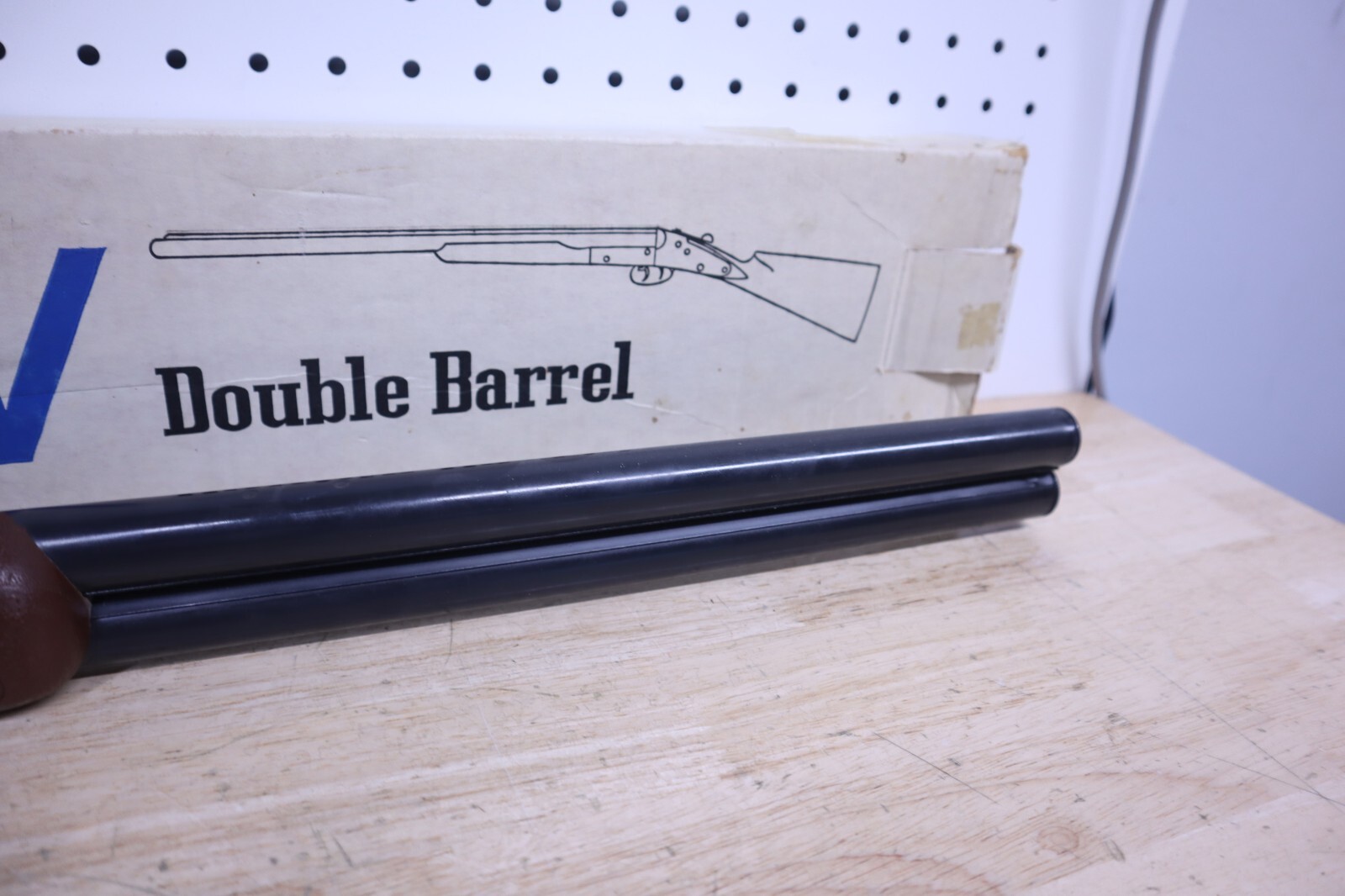 Rare Vintage Daisy Model 21 Double Barrel BB Gun Air Rifle W/ Original ...