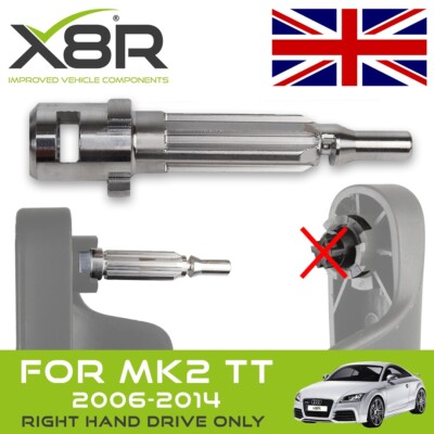 Audi TT MK2 07-14 RHD Improved Metal Bonnet Release Latch Handle Pin ...