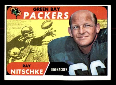 1968 Topps Football #157 Ray Nitschke EX *e2 | eBay