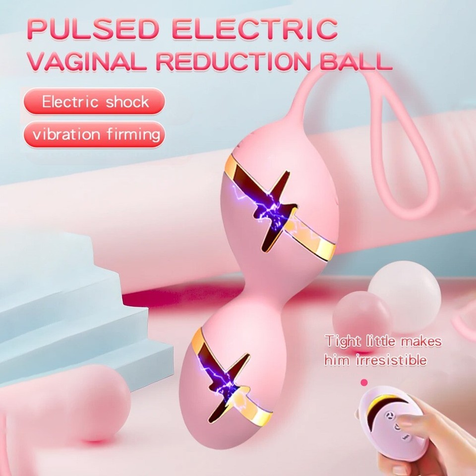 Vibrating Egg Elec-Shock Silicone Egg Vibrator With Remote Control For ...