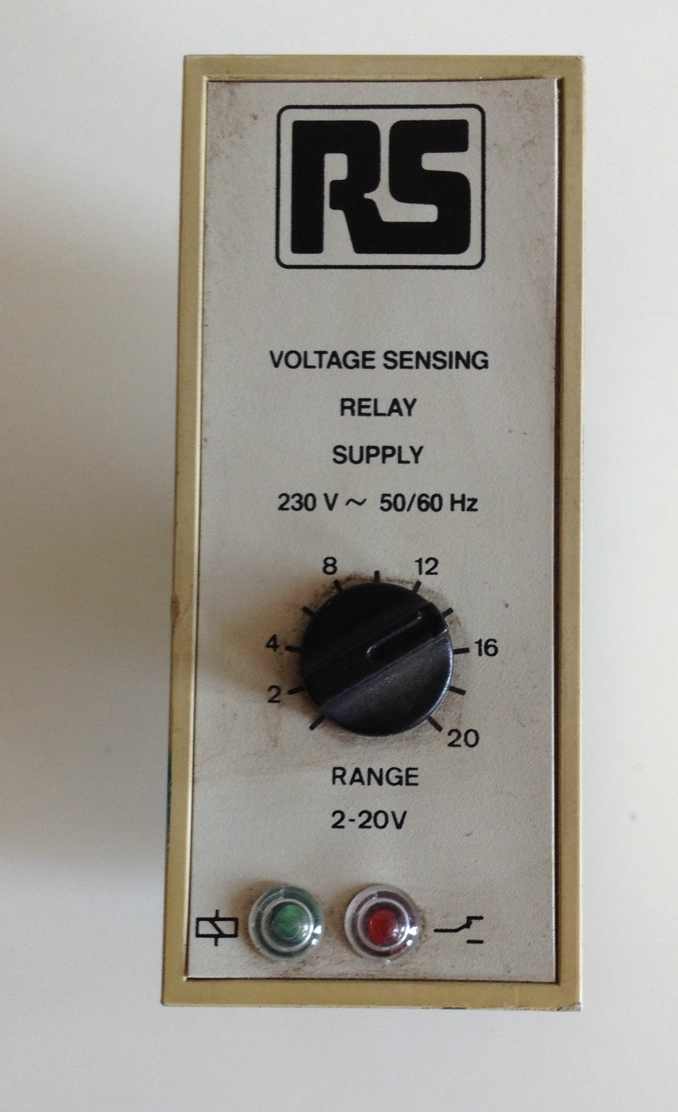 RS 2-20V VOLTAGE SENSING RELAY SUPPLY 230V 50/60 HZ 11 PINS | eBay UK