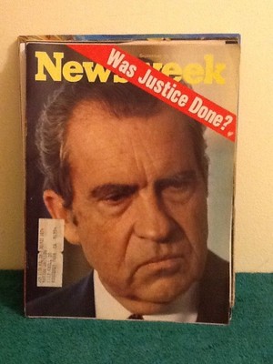 Newsweek Magazine, September 16, 1974, Was Justice Done? Nixon, Lord ...