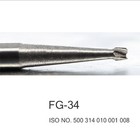 100pcs Dental Tungsten carbide burs FG - 34 High Quality 605725631319| eBay