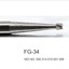 100pcs Dental Tungsten carbide burs FG - 34 High Quality 605725631319 ...